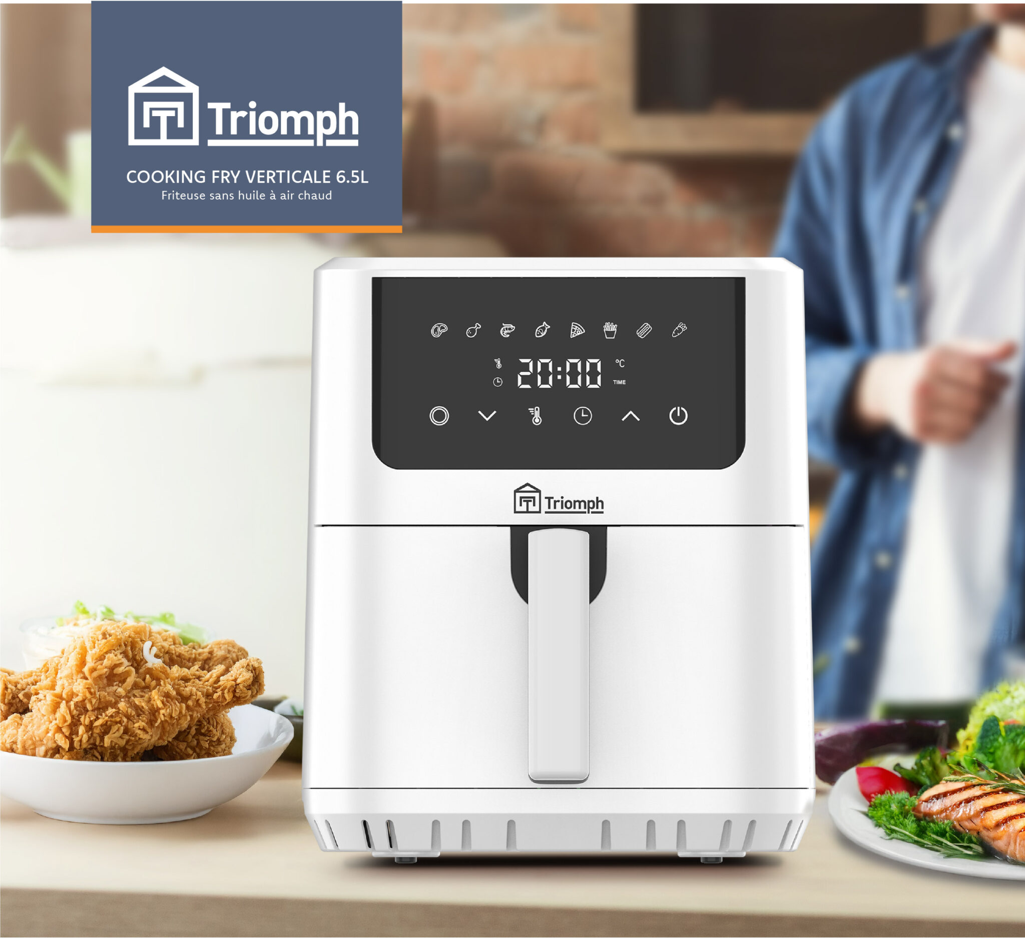 COOKING FRY VERTICALE 6.5L - TRAF65 - Triomph